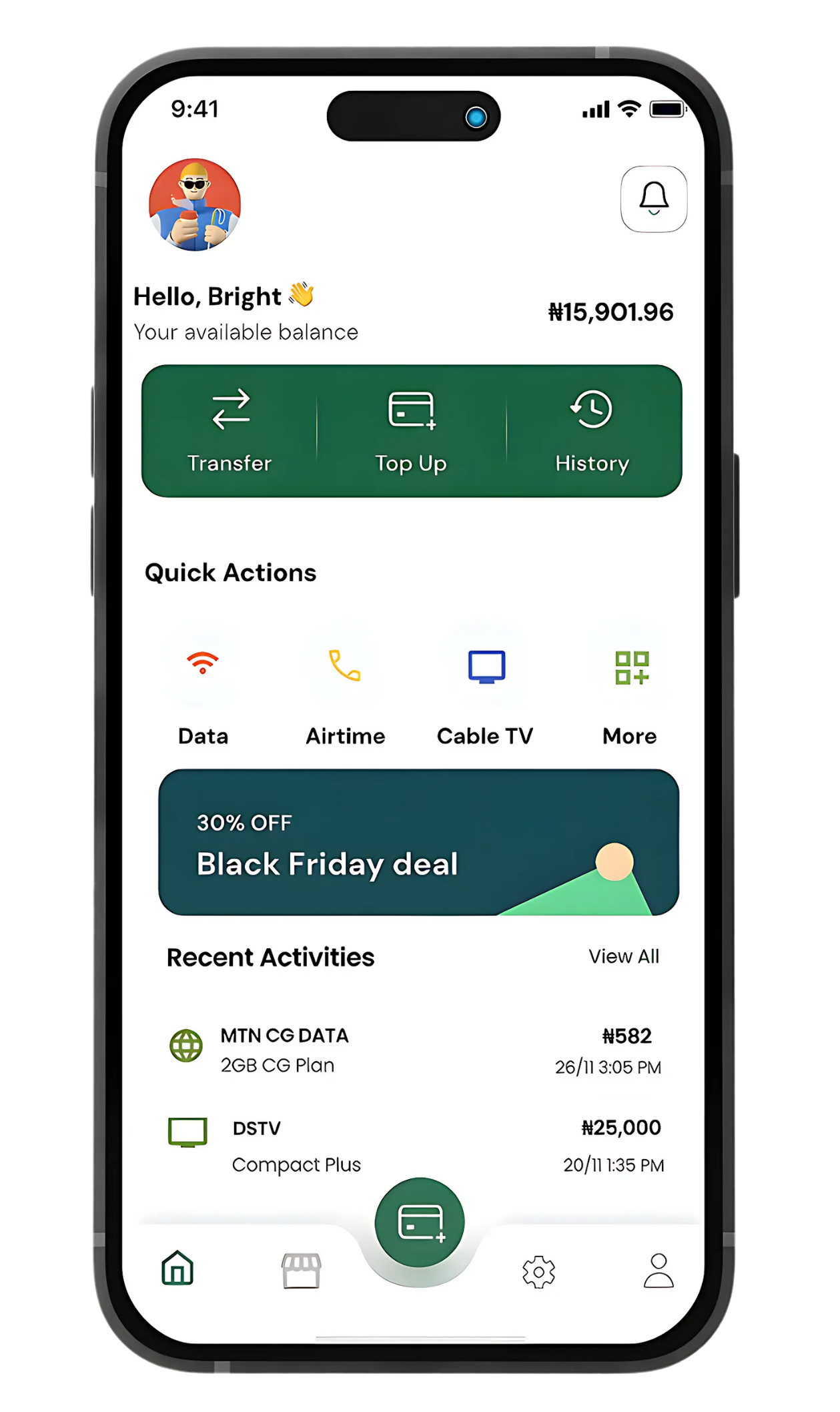 GeniePay - Seamless Bill Payment, Airtime, and Data Top-Up in Nigeria